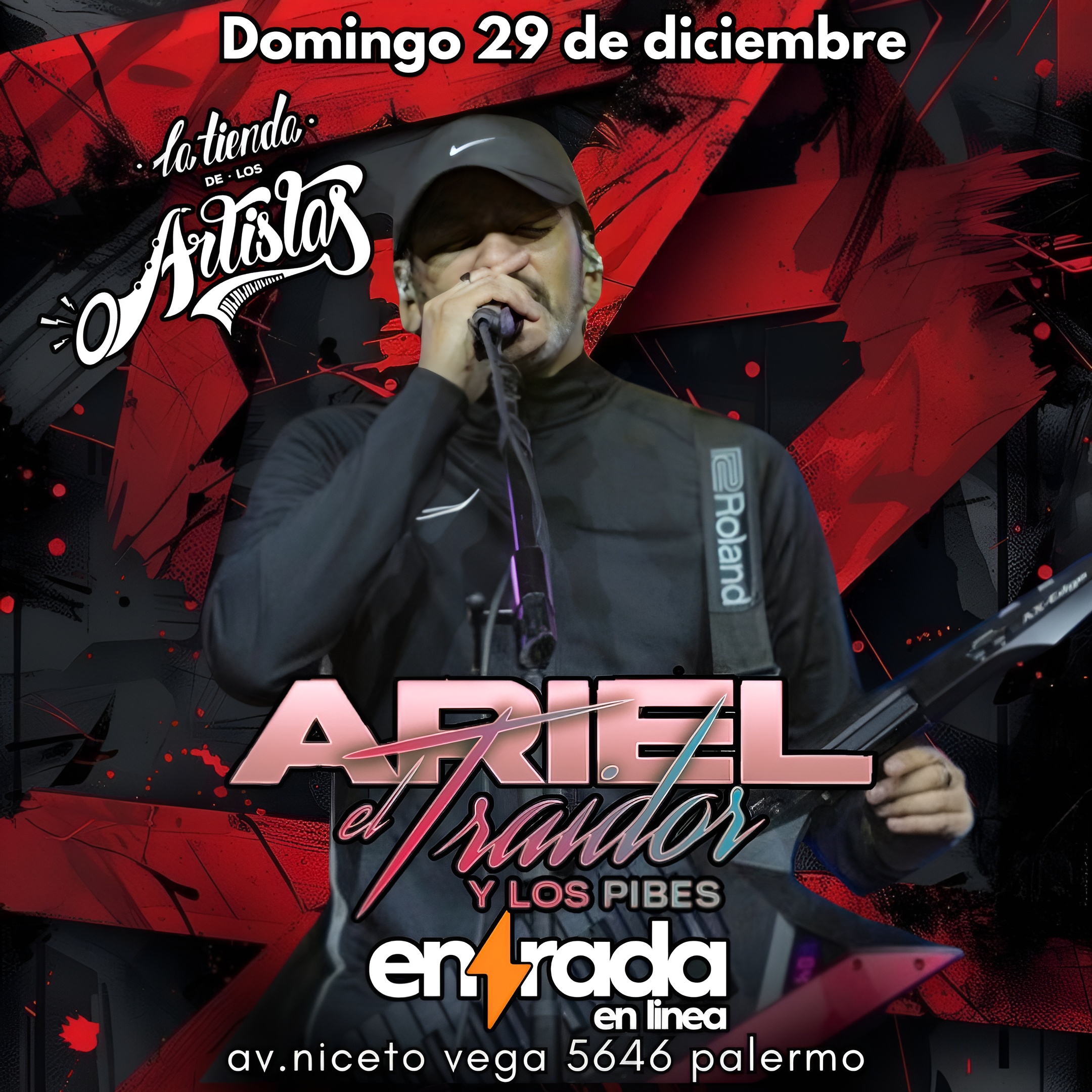 ARIEL EL TRAIDOR Y LOS PIBES | LA TIENDA | Entrada en Línea